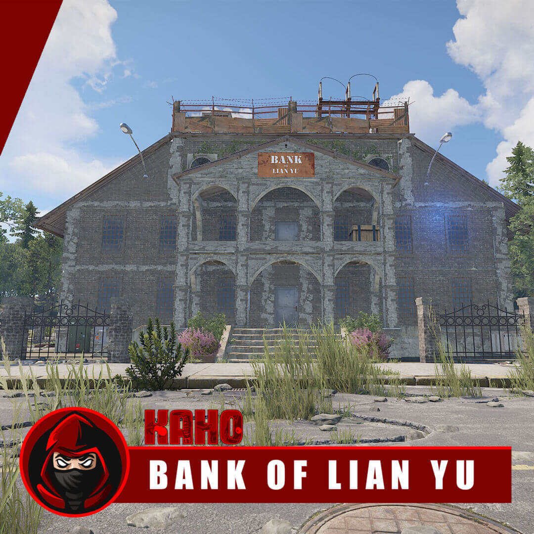 Bank Of Lian Yu Custom Rust Monument - Lone Design