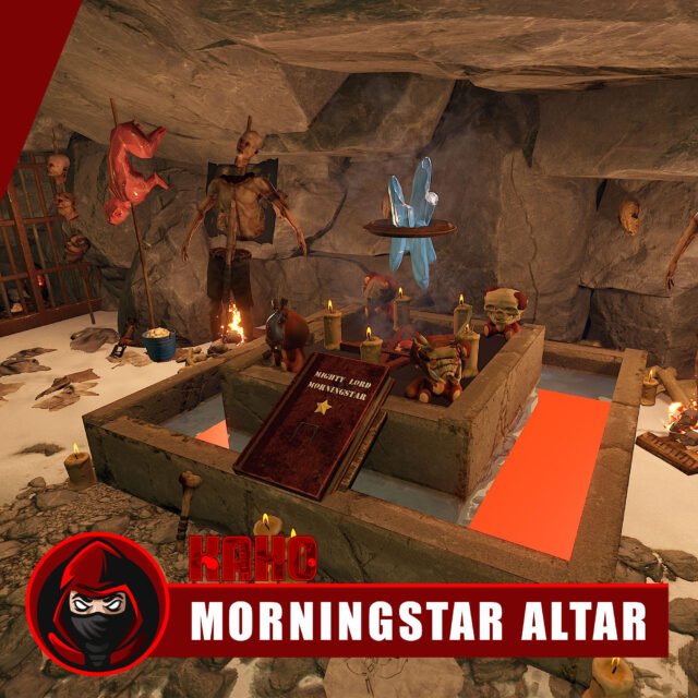Morningstar Altar Rust Monument - Lone Design