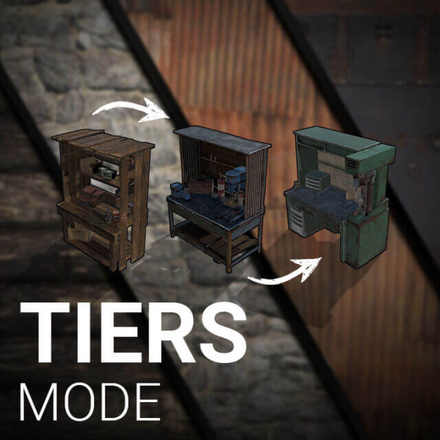 Tiers Mode Rust Plugin - Lone Design