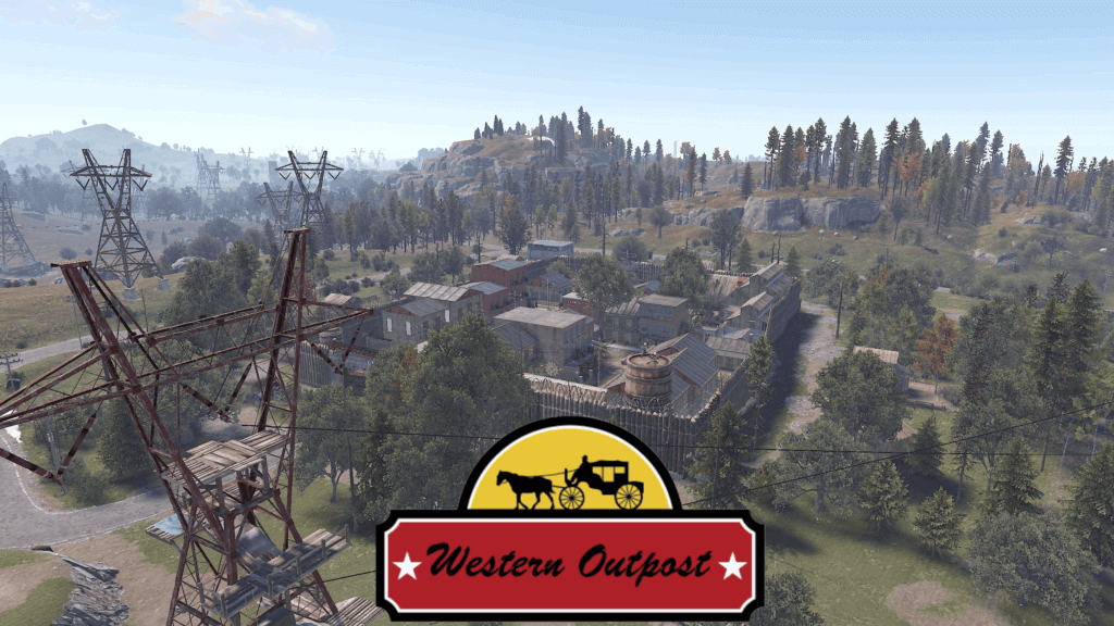 Western Outpost Rust Monument - Lone Design
