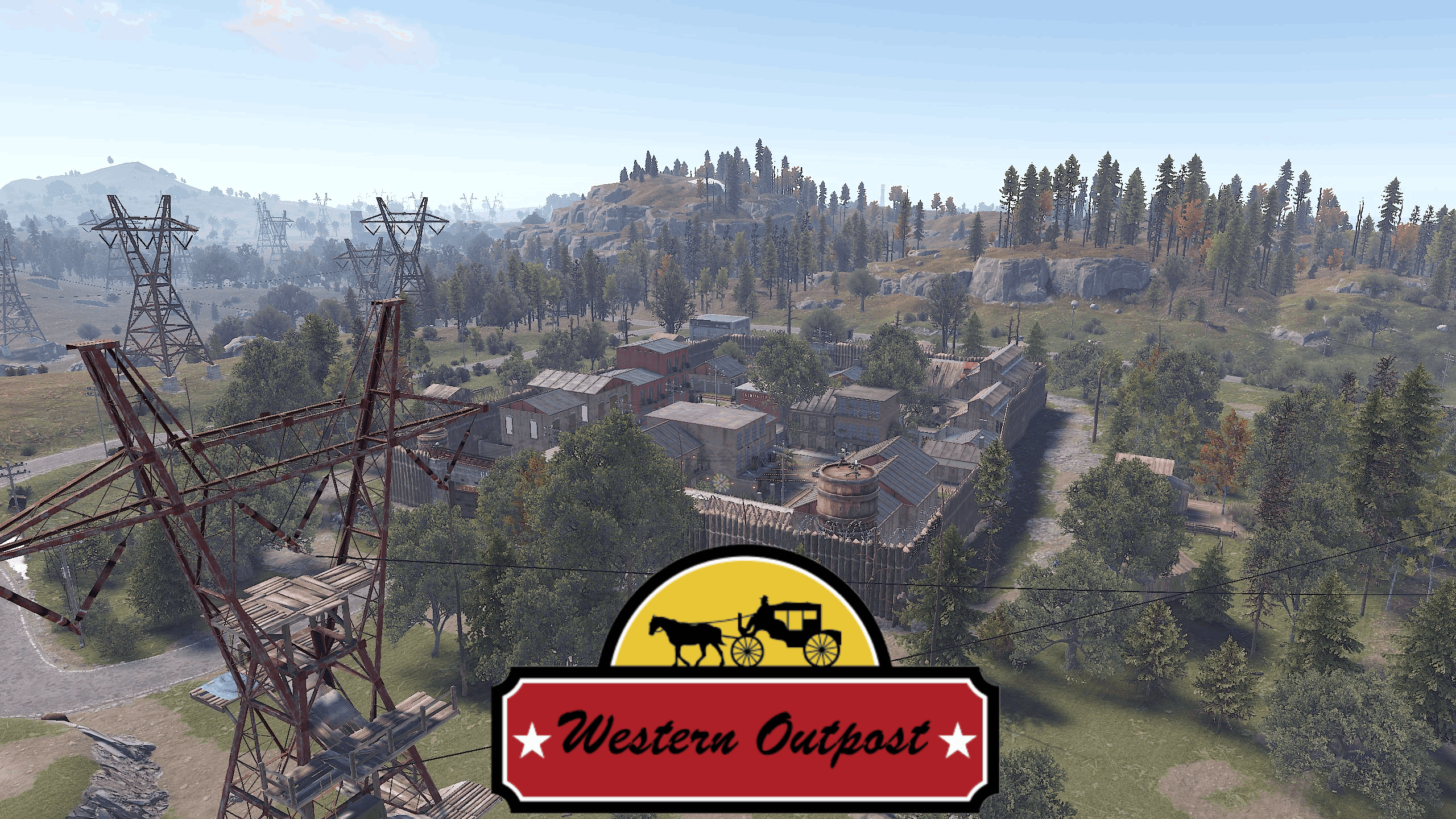 Western Outpost Rust Monument - Lone Design