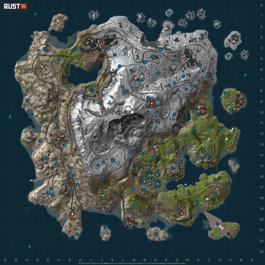 Battlefront(Jungle Update) Custom Rust Map - Lone Design