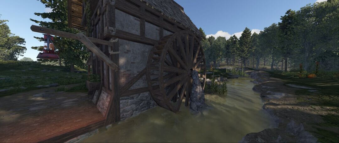 Medieval Grain Mill - Lone Design