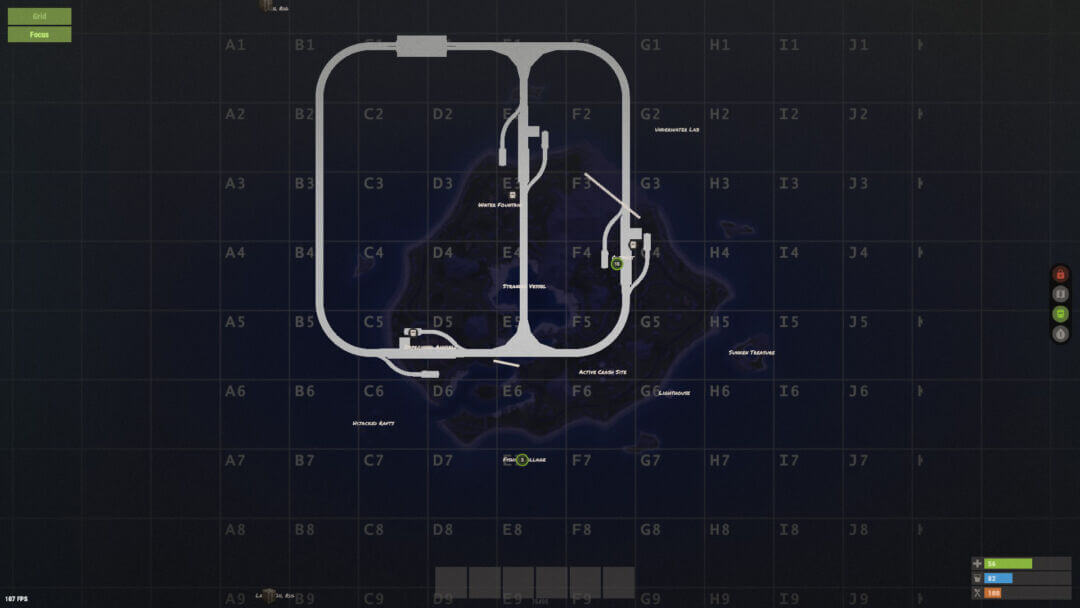 Thieves Bay - ONE GRiD Map Rust - Lone Design