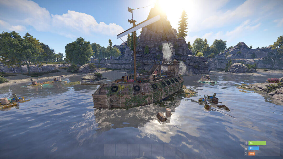 Thieves Bay - ONE GRiD Map Rust - Lone Design