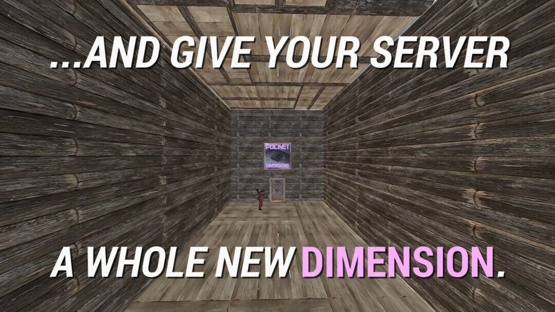 Pocket Dimensions Rust Plugin - Lone Design