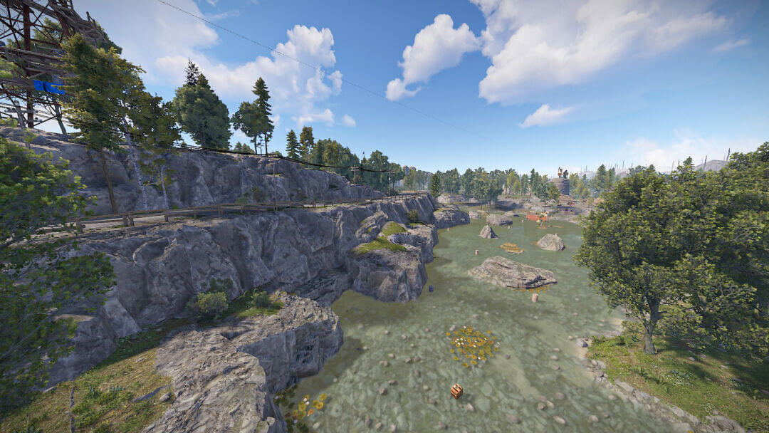 Burnt Island: Volcano Disaster Custom Rust Map - Lone Design