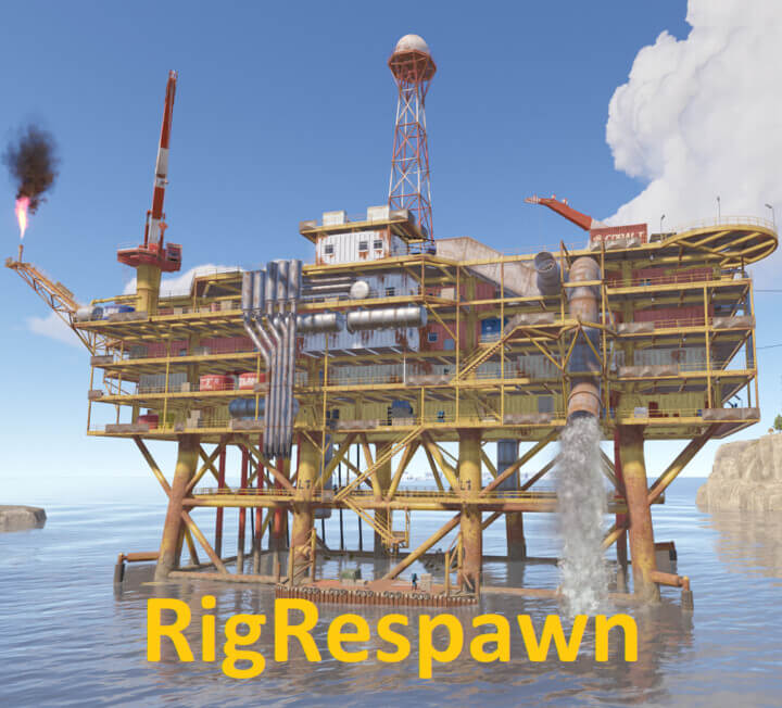 OilRig Respawn Rust Plugin - Lone Design