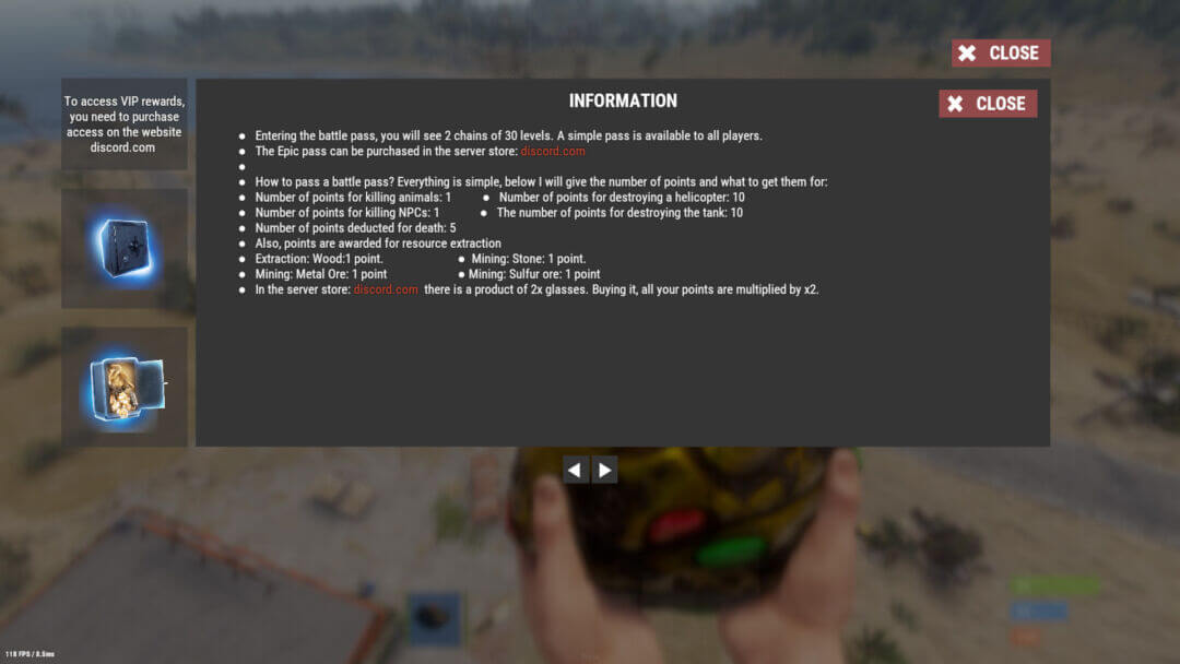 Battle Pass Rust Plugin - Lone Design