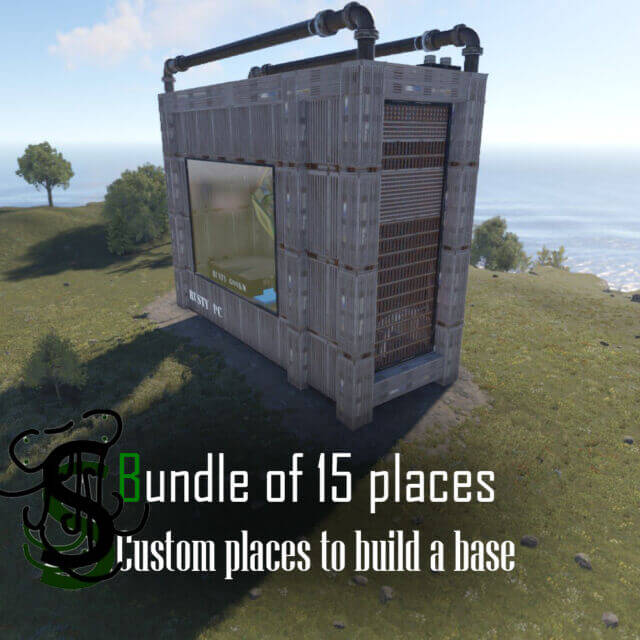 Bundle Of 15 Places To Build A Base - Lone Design