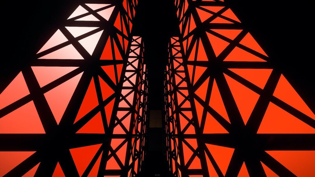 Pyramid Custom Rust Monument - Lone Design