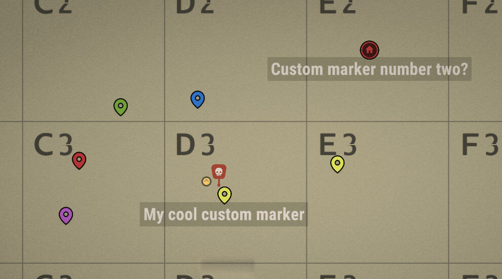 UMapMarkers: Rust Custom Map Marker Plugin | Lone.Design