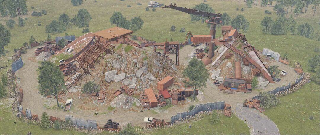 Mini Junkyard Custom Rust Monument - Lone Design