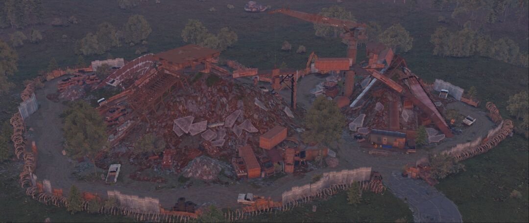 Mini Junkyard Custom Rust Monument - Lone Design