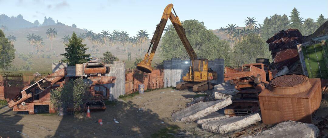 Mini Junkyard Custom Rust Monument - Lone Design