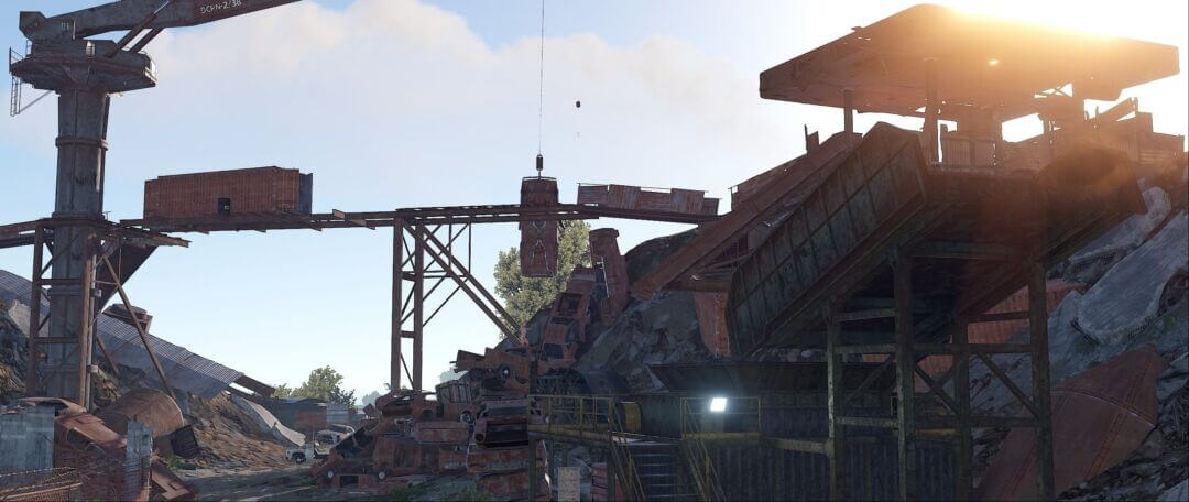 Mini Junkyard Custom Rust Monument - Lone Design