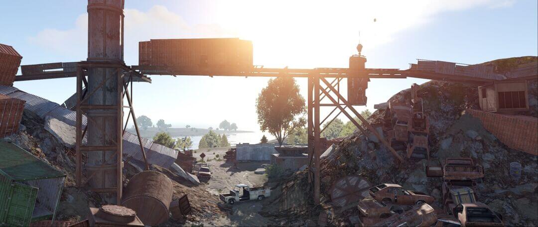 Mini Junkyard Custom Rust Monument - Lone Design