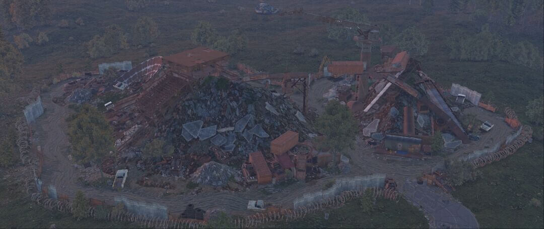 Mini Junkyard Custom Rust Monument - Lone Design