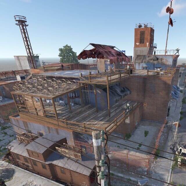 Custom Rust Maps Outpost - Lone Design