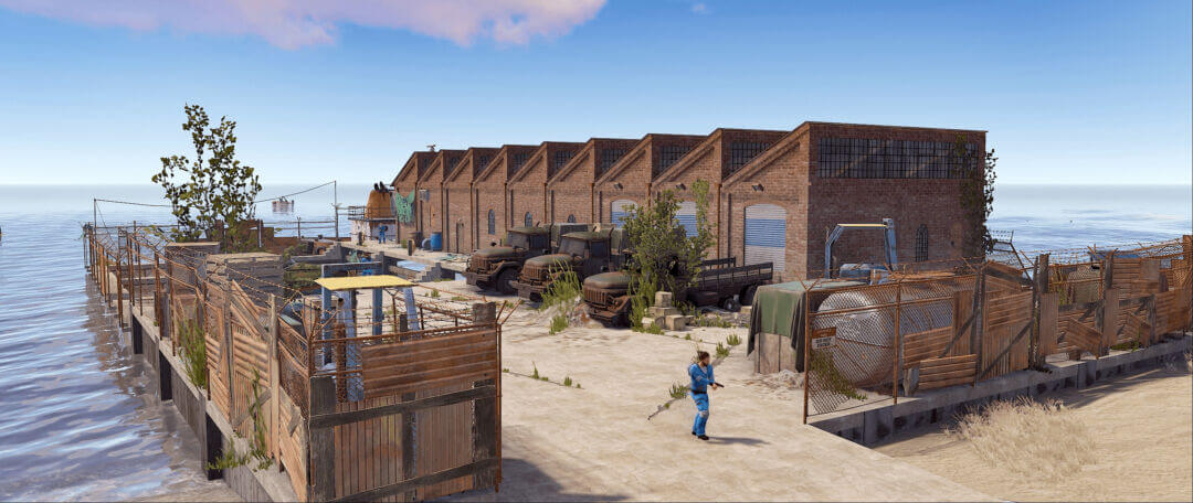 Hostile Shores Custom Map - Rust - Lone Design