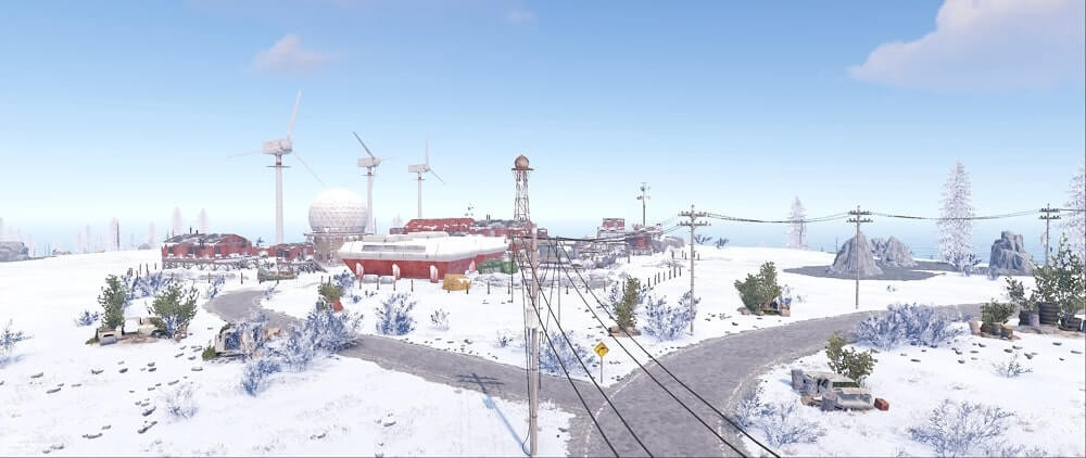 Plum Island Classic Map Custom Rust Map - Lone Design