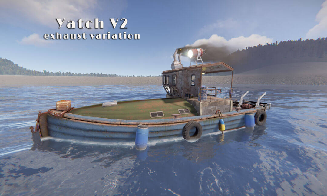 Boats Prefab Pack Rust - Lone Design