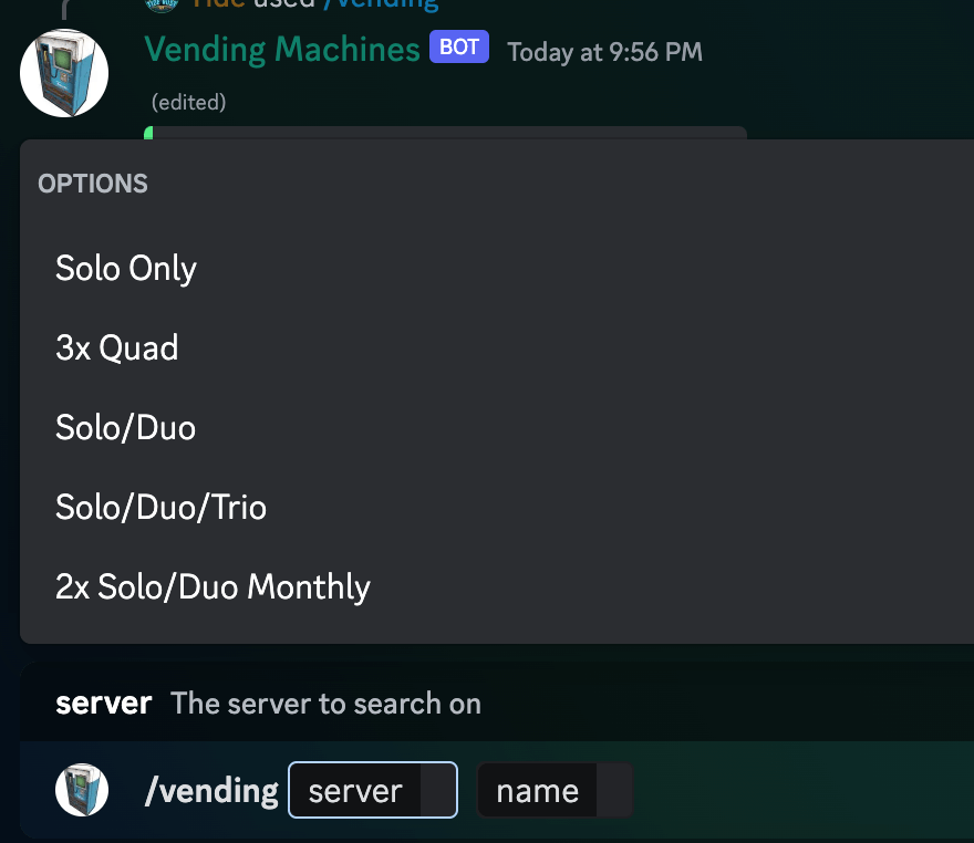 Vending Machines To Discord Bot Bot Plugin - Lone Design