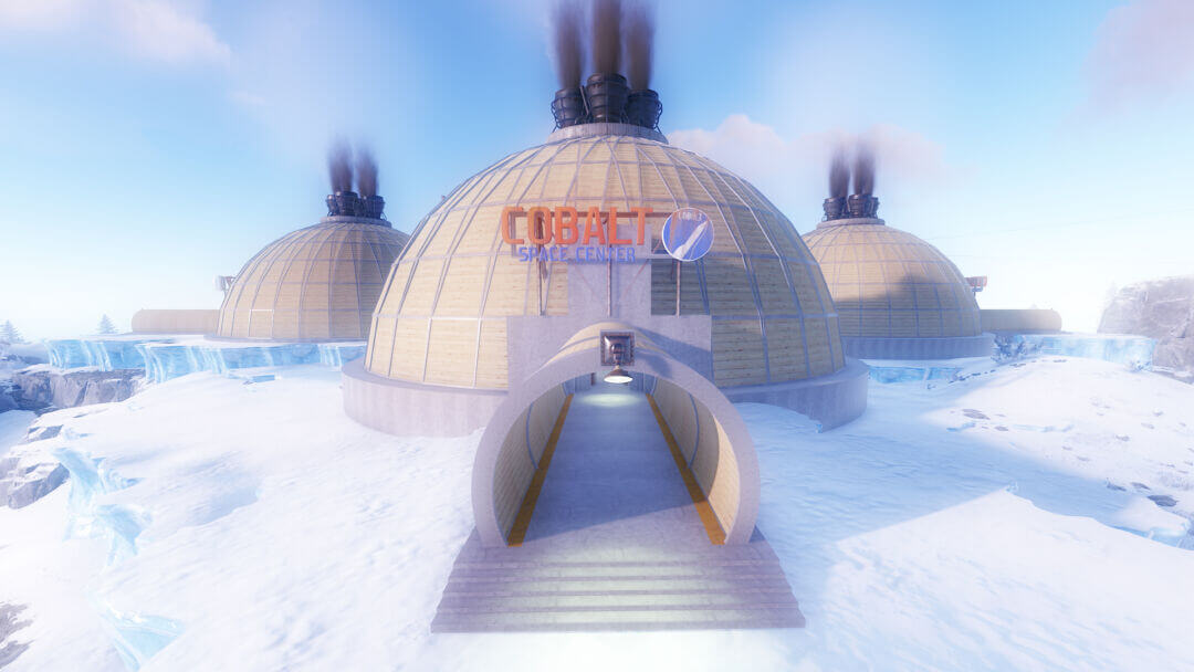 Build Zone Dome Rust Prefab - Lone Design