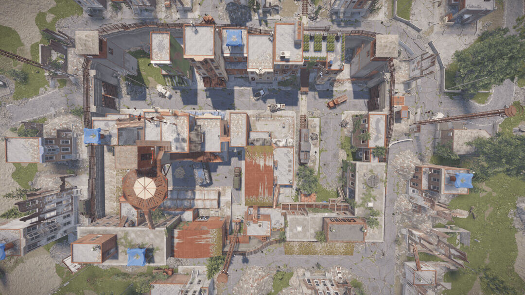 Merged Outpost – Bandit Overlay For Rust - Lone Design