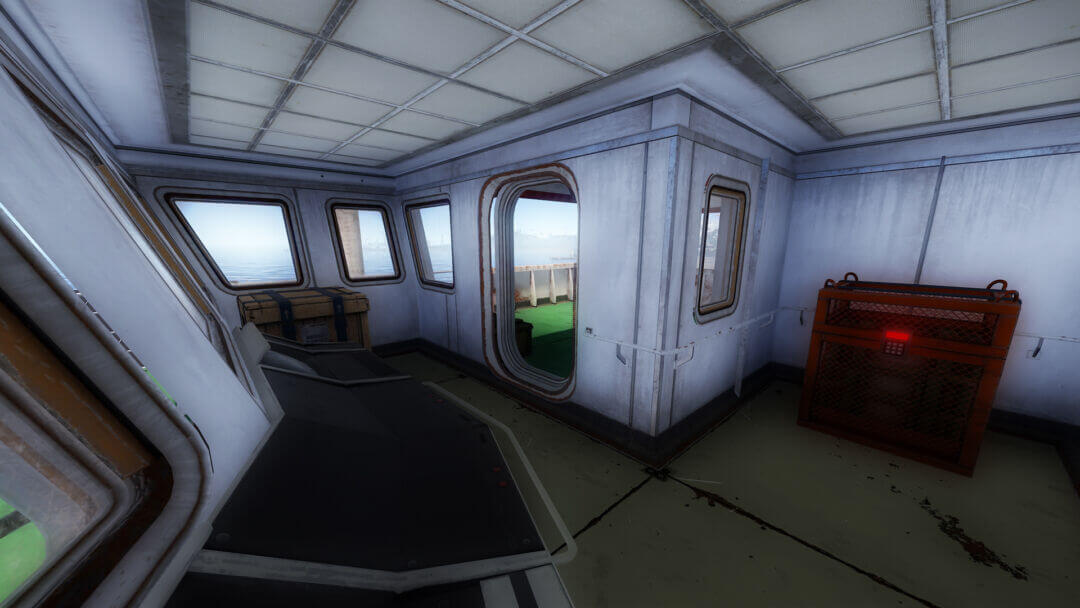 Aircraft Carrier Custom Rust Monument - Lone Design