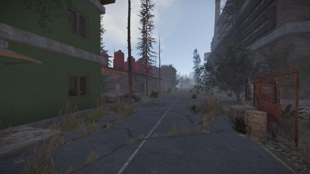 Nuclear Power Plant Custom Rust Monument - Lone Design