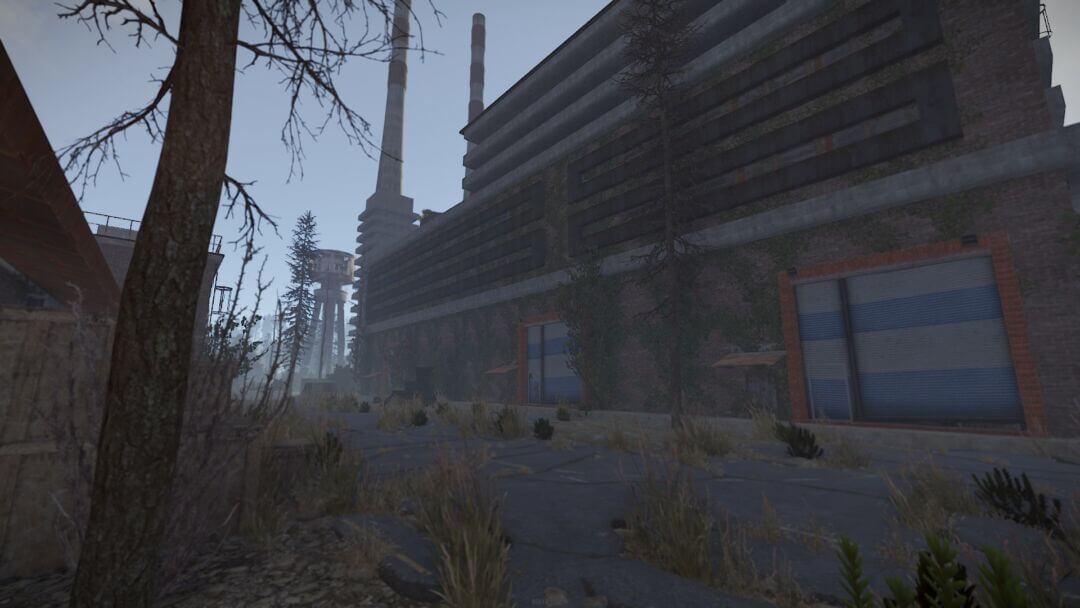 Nuclear Power Plant Custom Rust Monument - Lone Design