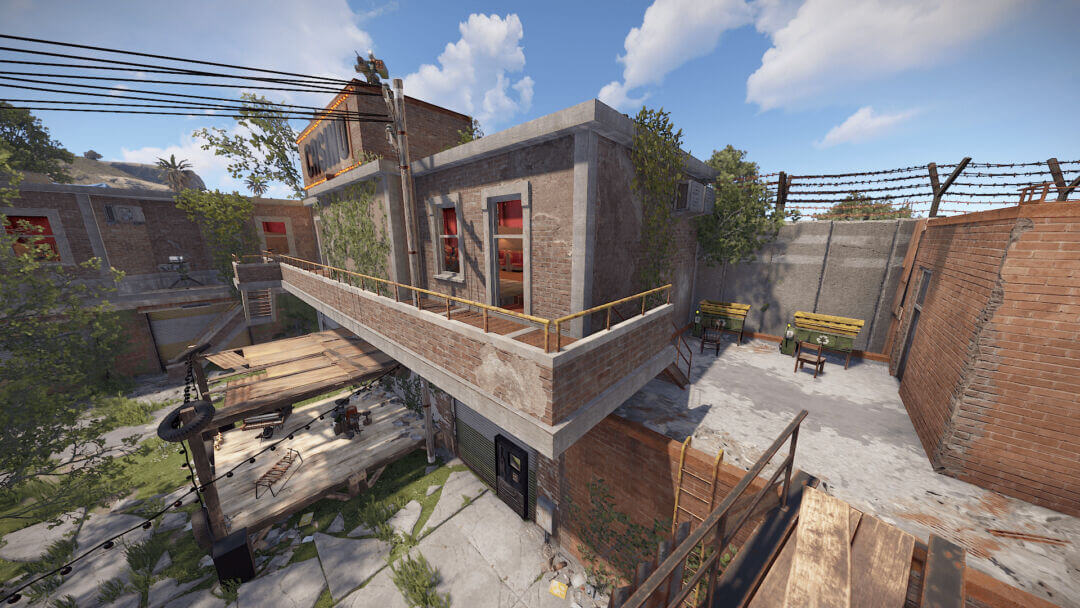 Merged Outpost – Bandit Overlay For Rust - Lone Design