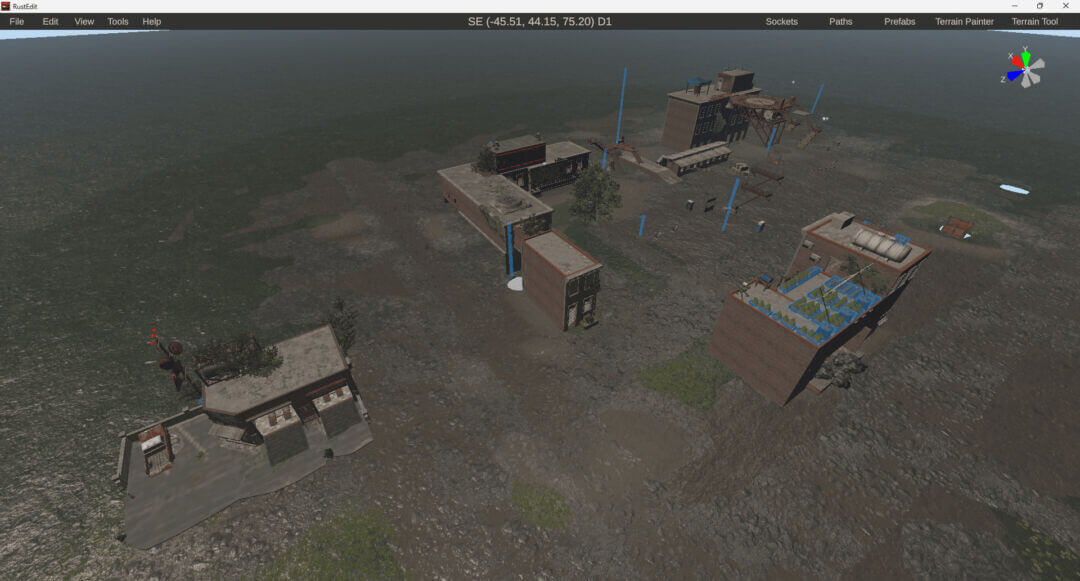 Merged Outpost – Bandit Overlay For Rust - Lone Design