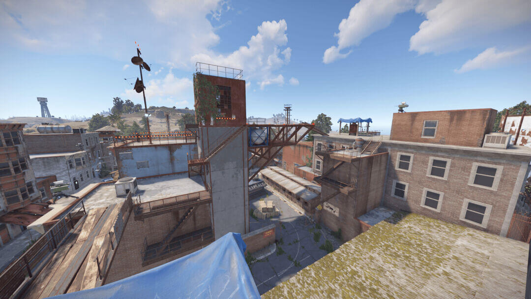 Merged Outpost – Bandit Overlay For Rust - Lone Design