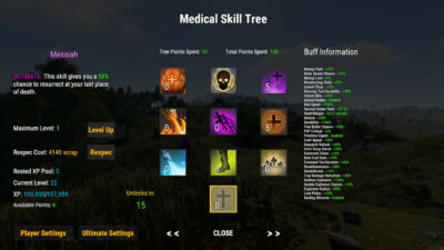 Skill Tree - Lone Design