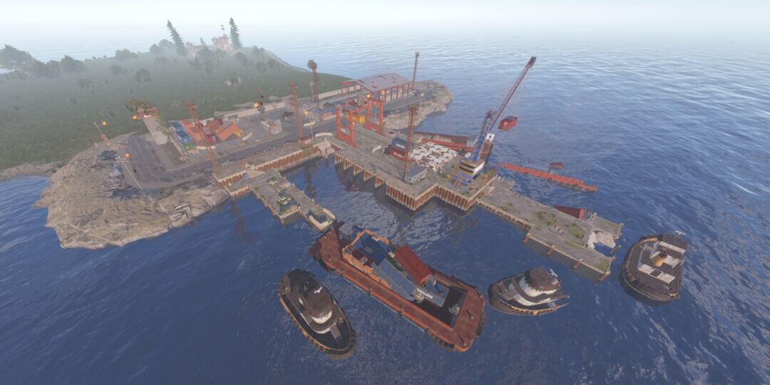 Small Harbor Monument Rust - Lone Design