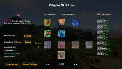Skill Tree - Lone Design