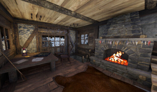 Medieval Ice Fishing Cabin - Lone Design