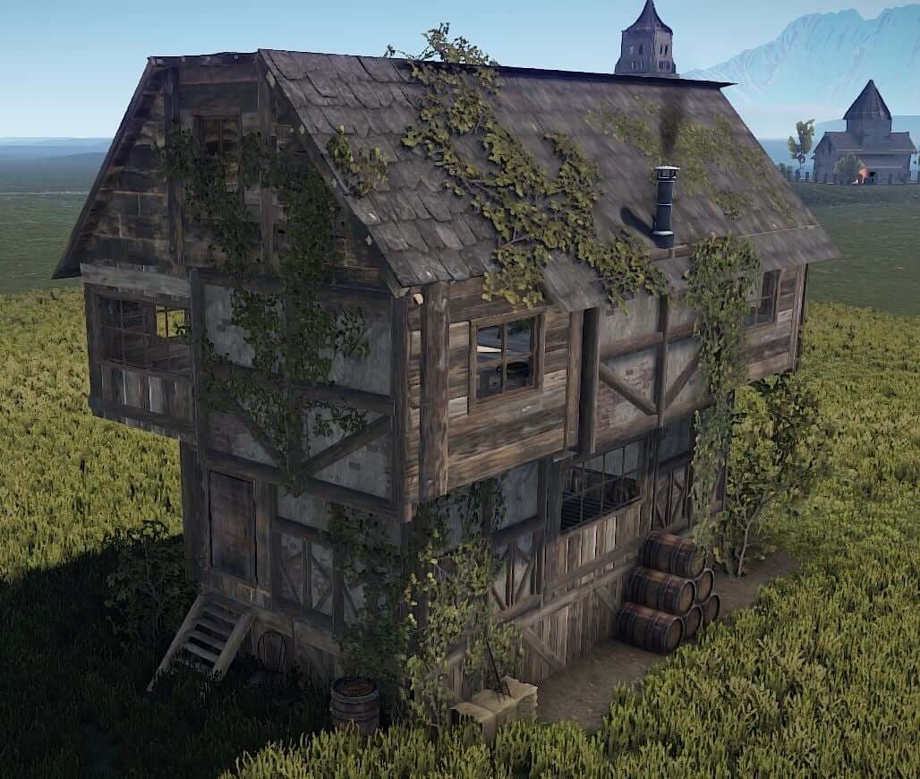Medieval House Barn With Cellar - Lone Design
