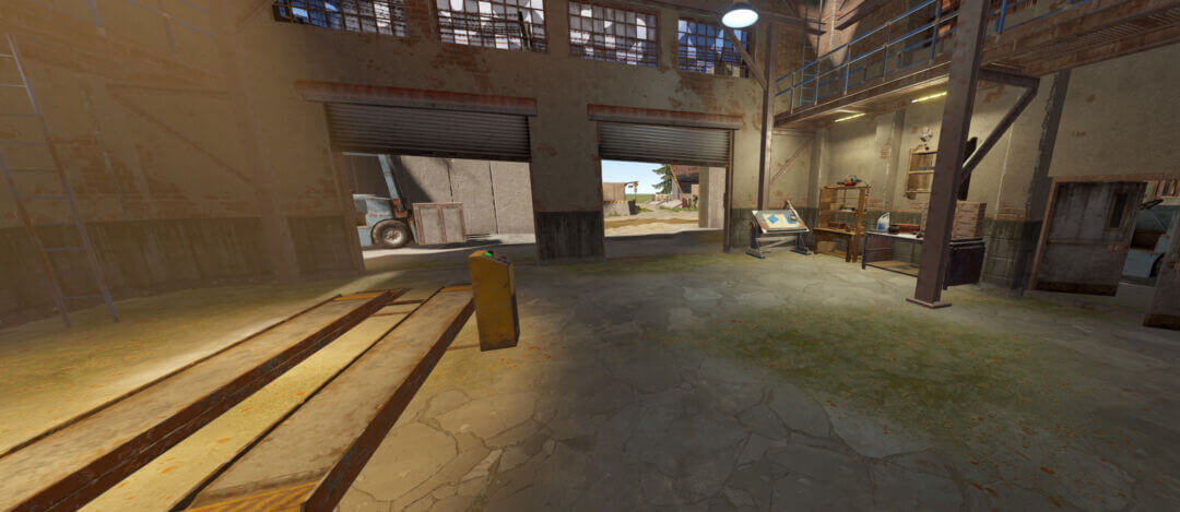 Custom Outpost 10 Rust Monument - Lone Design