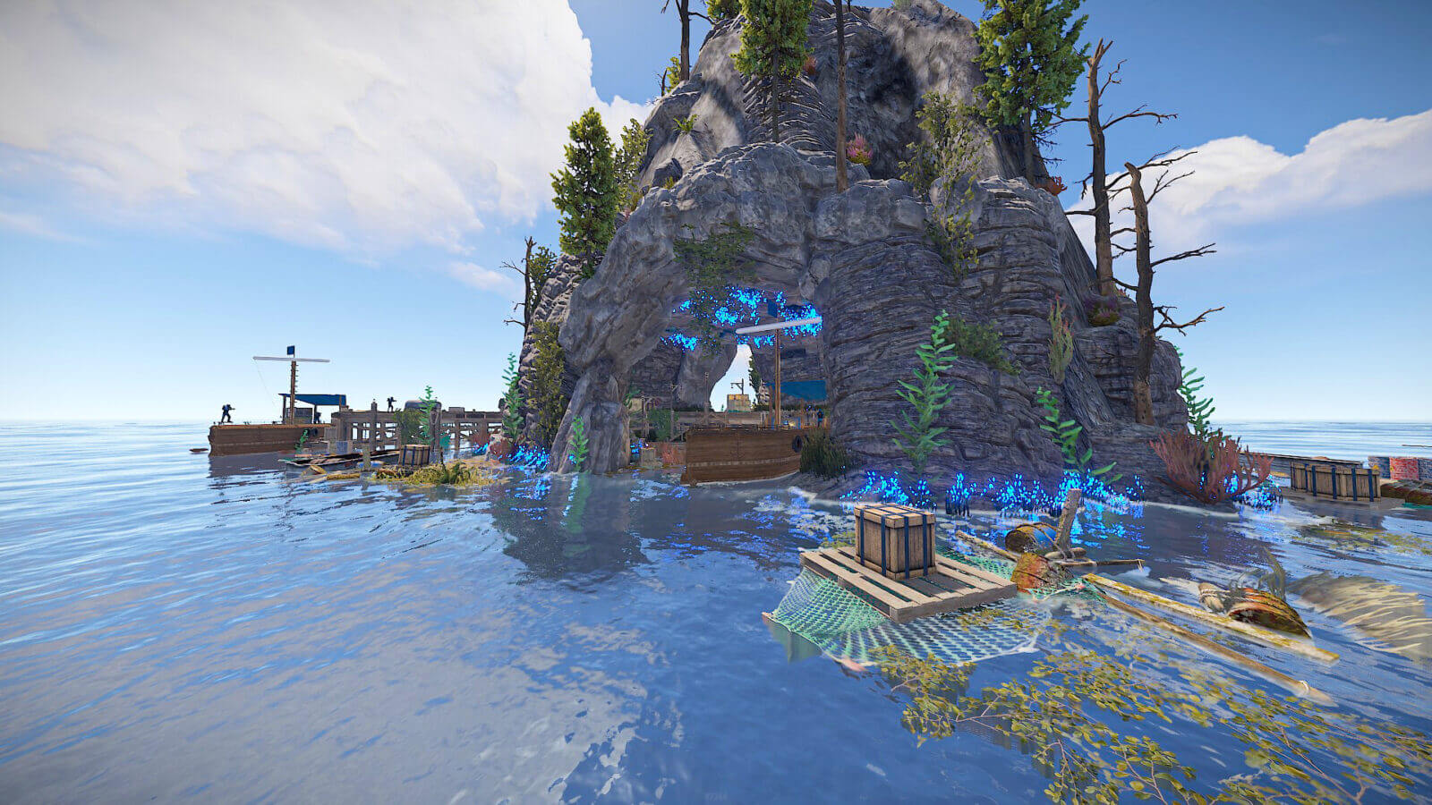 Vessel Hideout: Sea Monument Rust - Lone Design