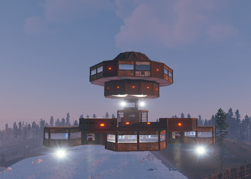 Sky Bases | Raidable Bases - Lone Design