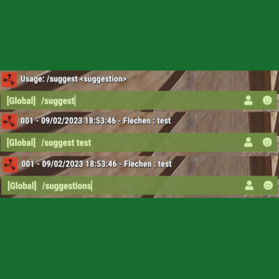 Simple Suggestions Box Rust - Lone Design