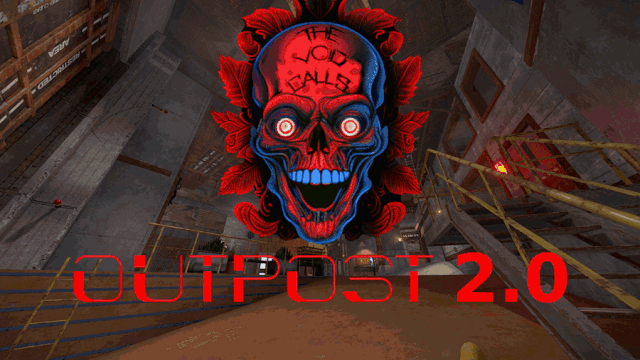 Outpost 2.0 Custom Rust Monument - Lone Design