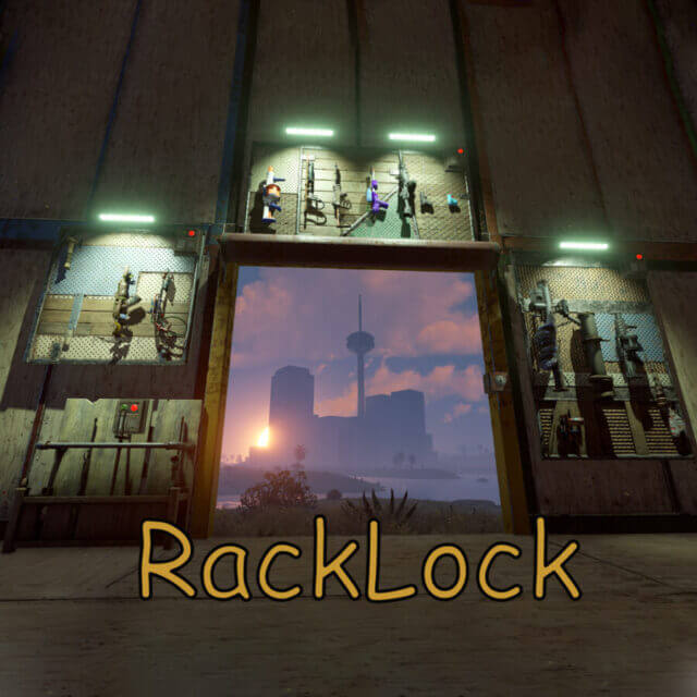 RackLock Plugin - Lock Your Weapon Racks In Rust - Lone Design