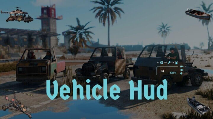 Vehicle Hud Rust Plugin For Server Onwers - Lone Design
