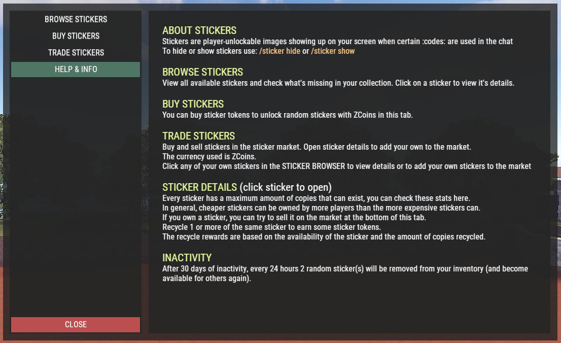 ZStickers - Lone Design