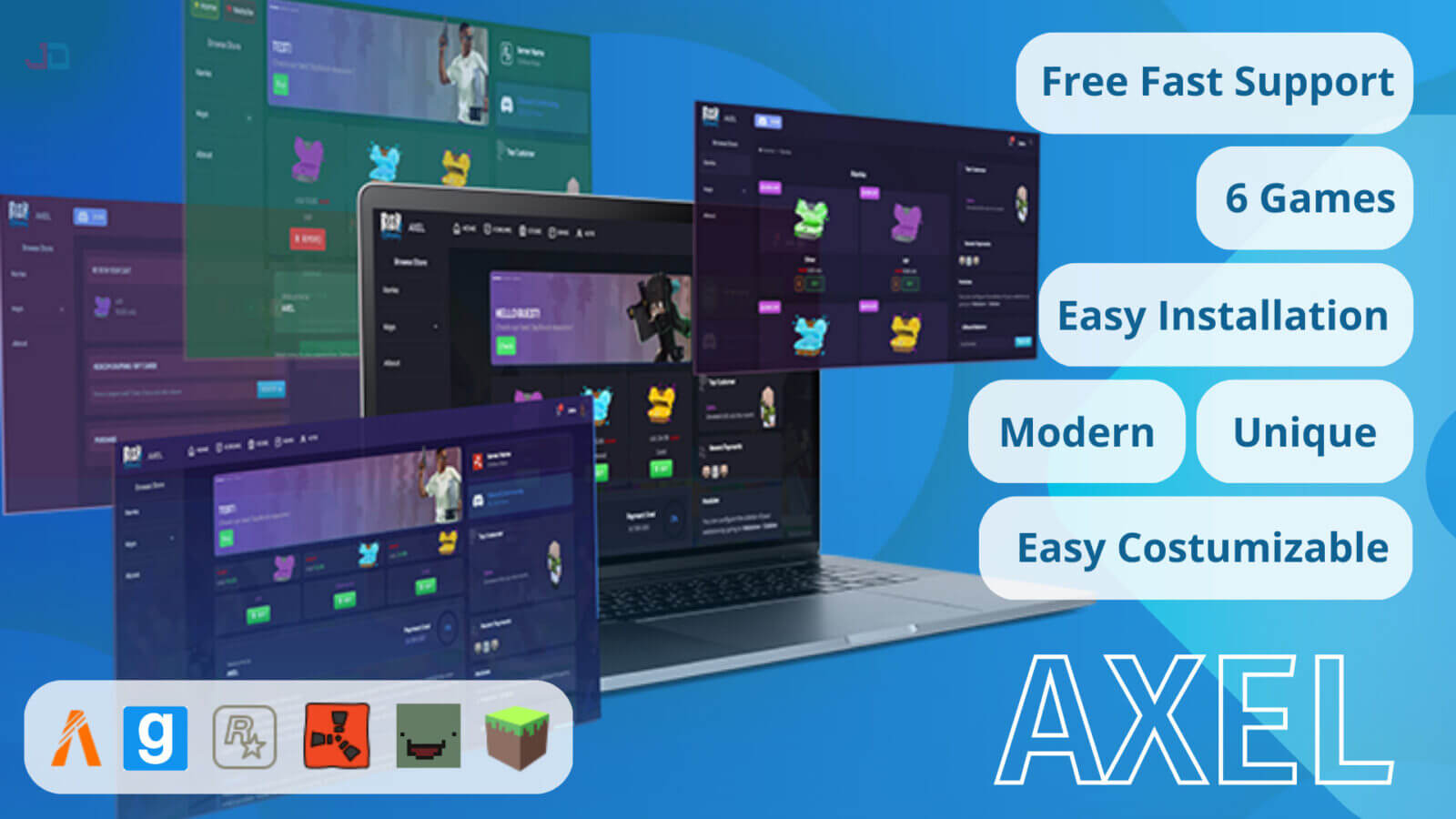 Axel - Tebex Theme - Lone Design