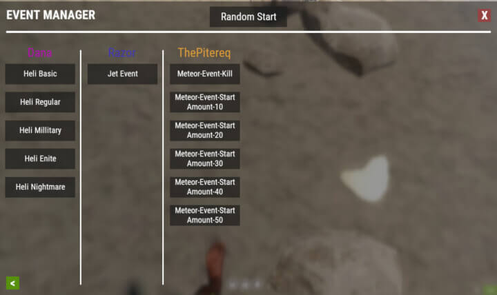 Event Manager - Lone Design